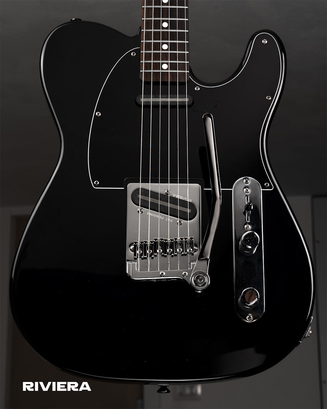 telecaster guitar vibrato tremolo bridge top mount - Riviera